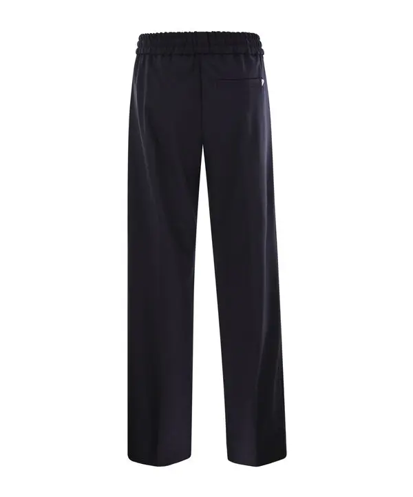 DONDUP Marisol Gabardine Jogger Pants - Black