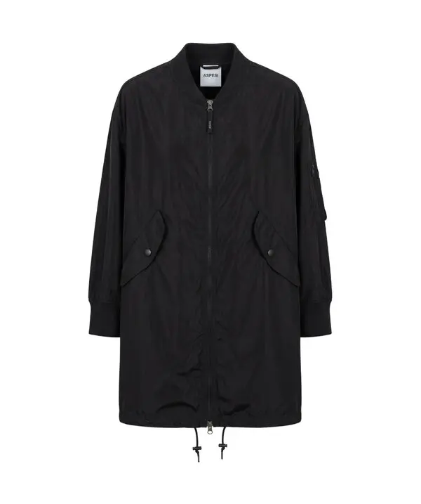 Aspesi Mid-length Bomber Jacket - Black