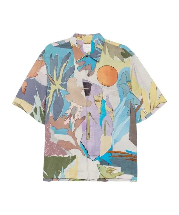 Paul Smith Abstract Print Short-sleeve Shirt