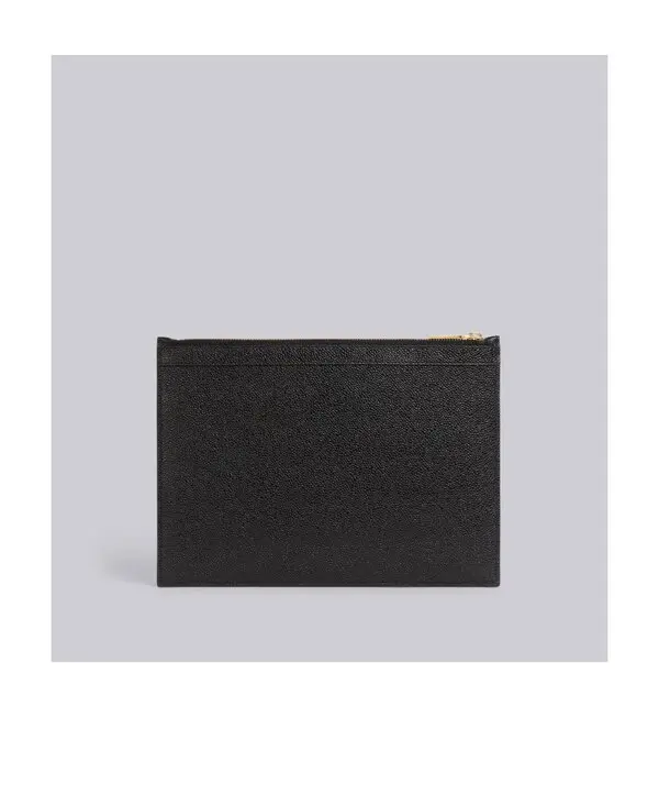 Thom Browne Pebbled Rectangular Clutch Bag