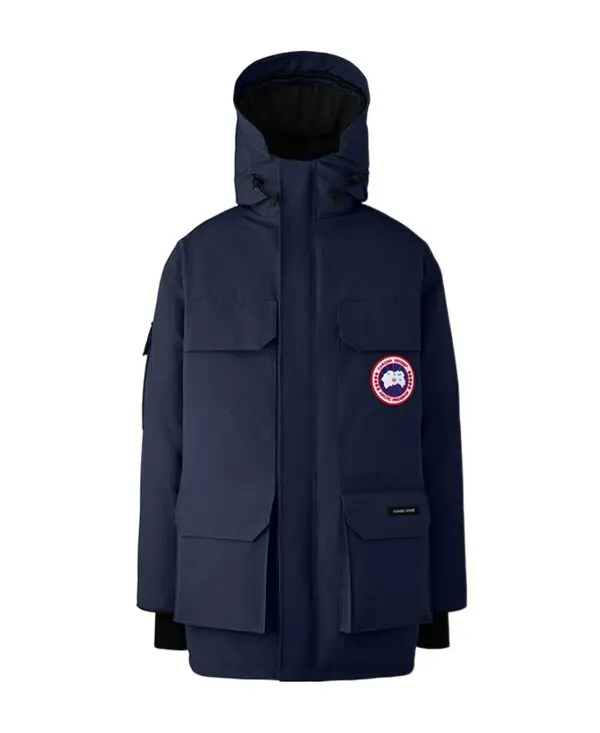 Canada Goose Expedition Hooded Down Parka - Navy Blue