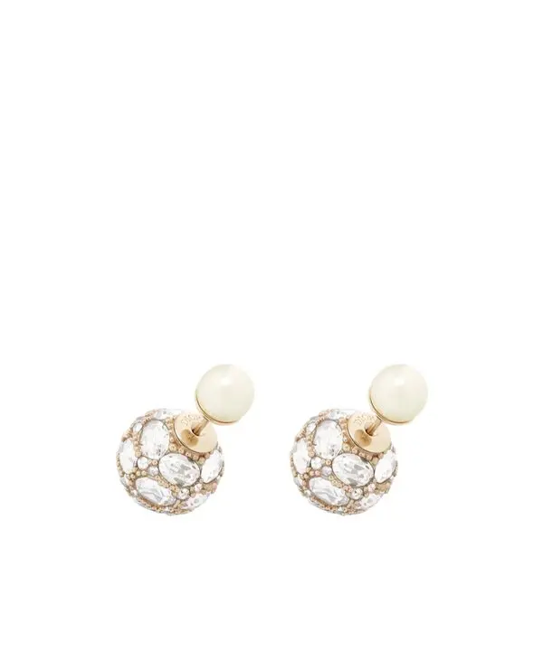 Dior Tribales Earrings - White
