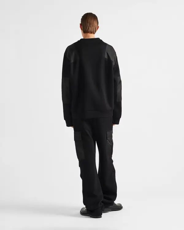 Prada Triangle-logo Cargo Joggers