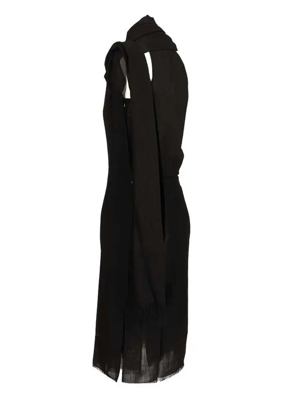 TOTEME Fringed Scarf Dress