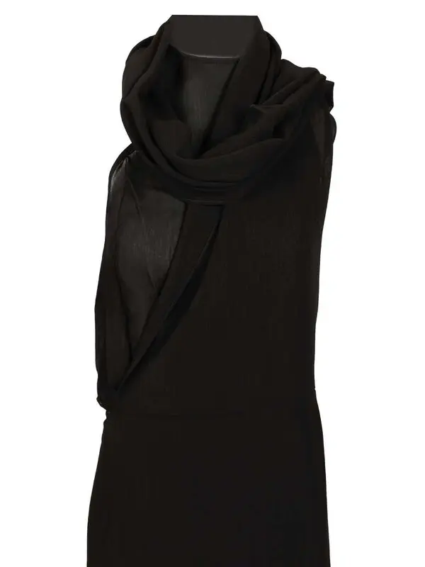 TOTEME Fringed Scarf Dress