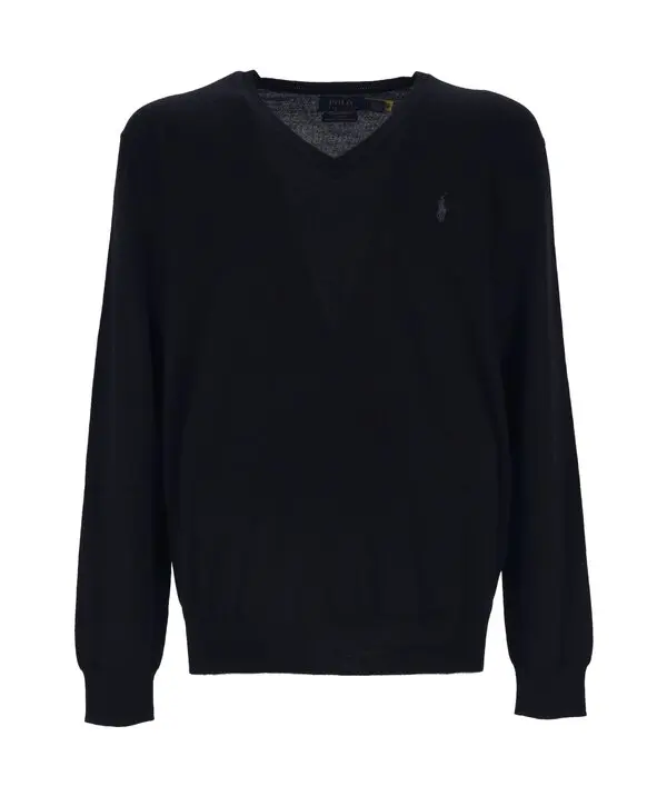Polo Ralph Lauren Embroidered V-neck Jumper