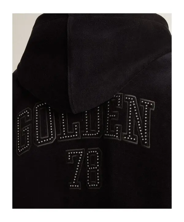 GOLDEN GOOSE Drawstring Hoodie - Black