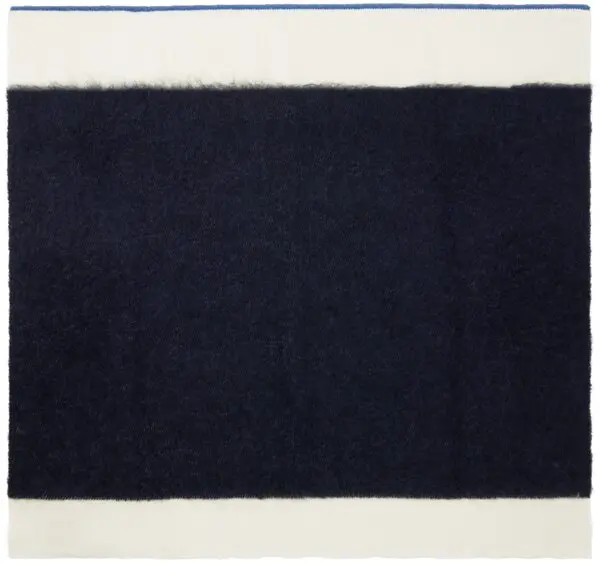 Jacquemus L'echarpe Arazzo Brushed Effect Scarf - Multicolour/blue