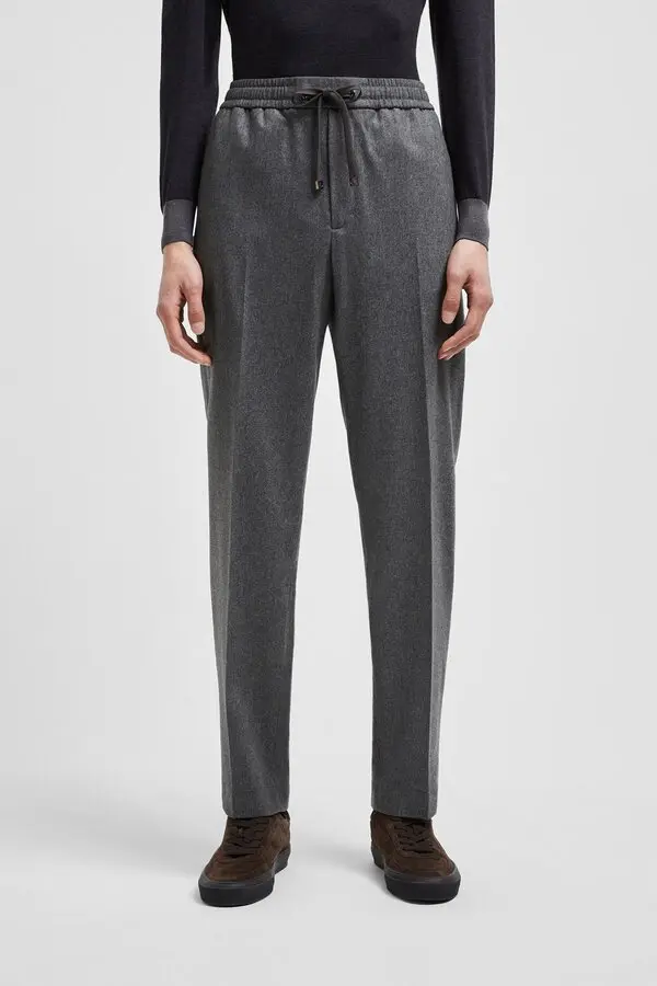 Moncler Logo Patch Drawstring Pants