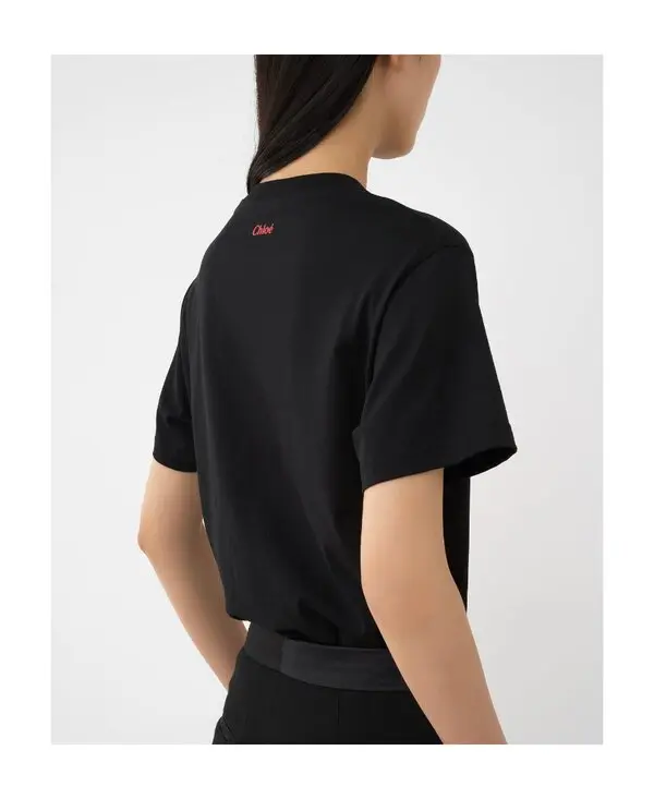 Chloé Embellished Guitar T-shirt