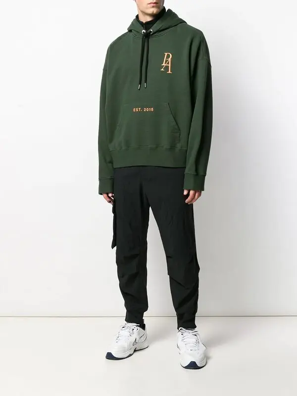 Palm Angels Pa Logo Hooded Sweater