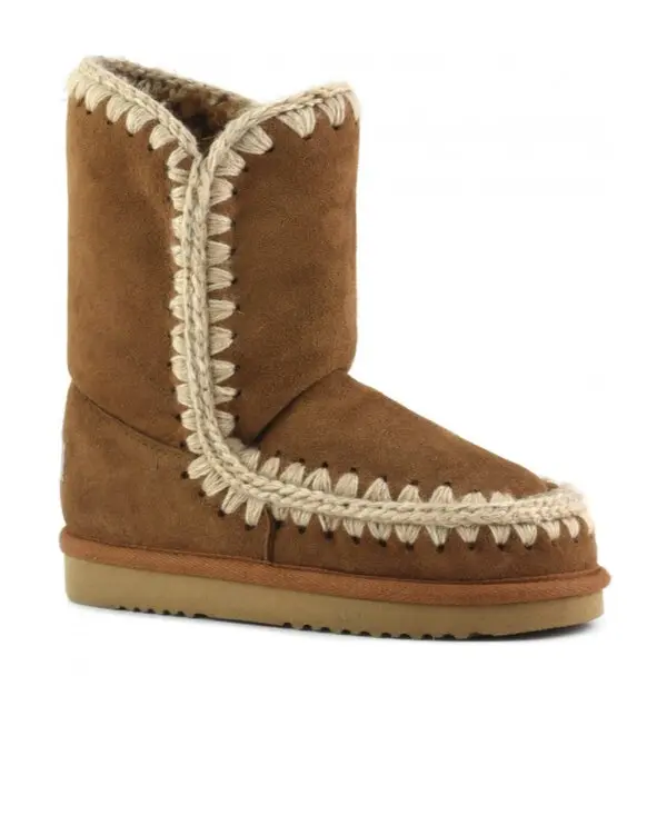 Mou Eskimo 24 Round-toe Boots - Brown