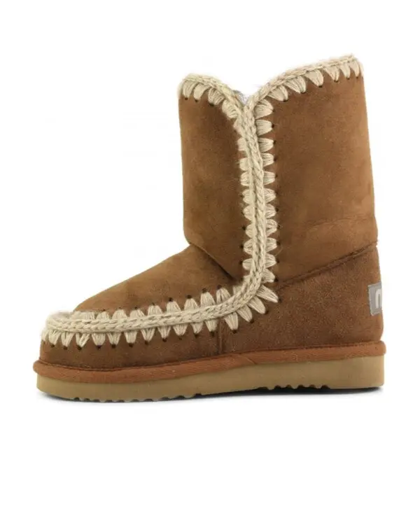 Mou Eskimo 24 Round-toe Boots - Brown