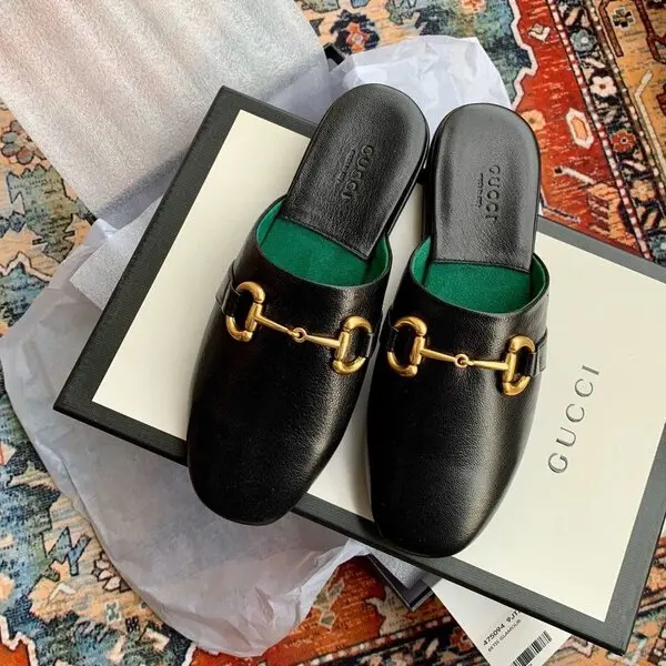 Gucci Pericle Horsebit Slipper