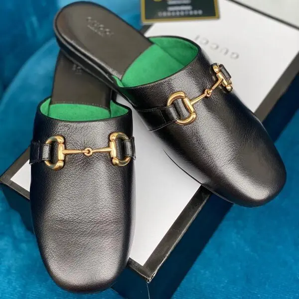 Gucci Pericle Horsebit Slipper