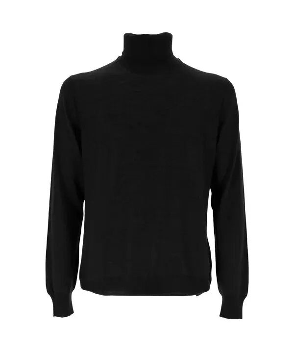 GRAN SASSO Long Sleeve High Neck Jumper - Black