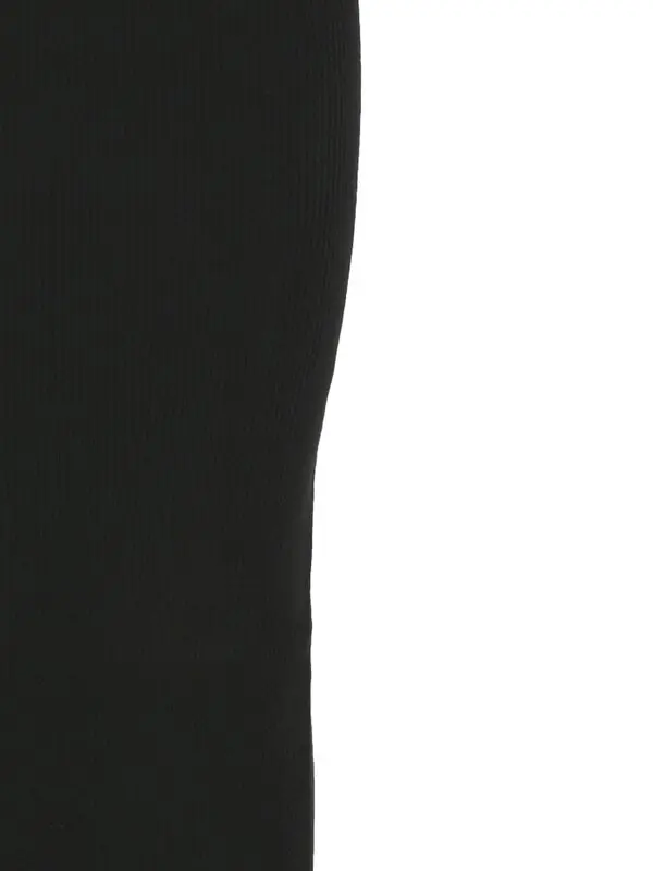Giuseppe Di Morabito Ribbed Midi Dress With Chain Detail
