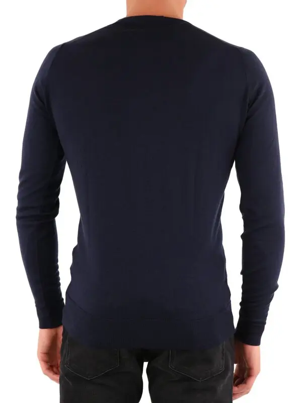 John Smedley Lundy Crew Neck Knitwear - Black