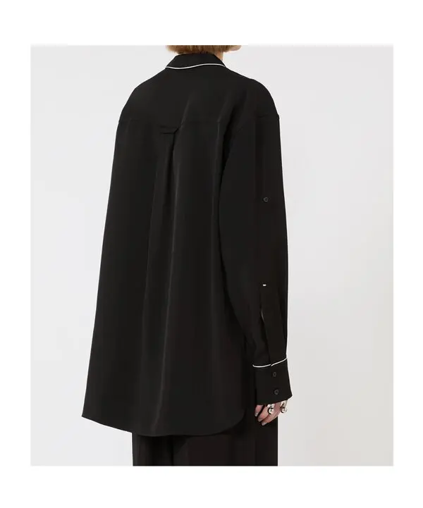 Sportmax Long-sleeve Collared Button-up Overshirt