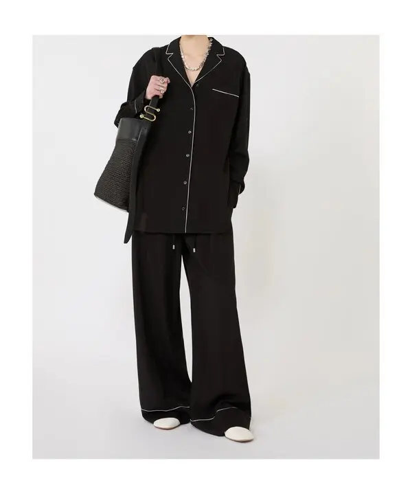 Sportmax Long-sleeve Collared Button-up Overshirt