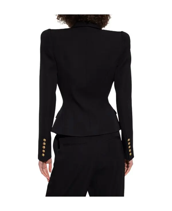 Balmain Crystal Embellished Tailored Blazer