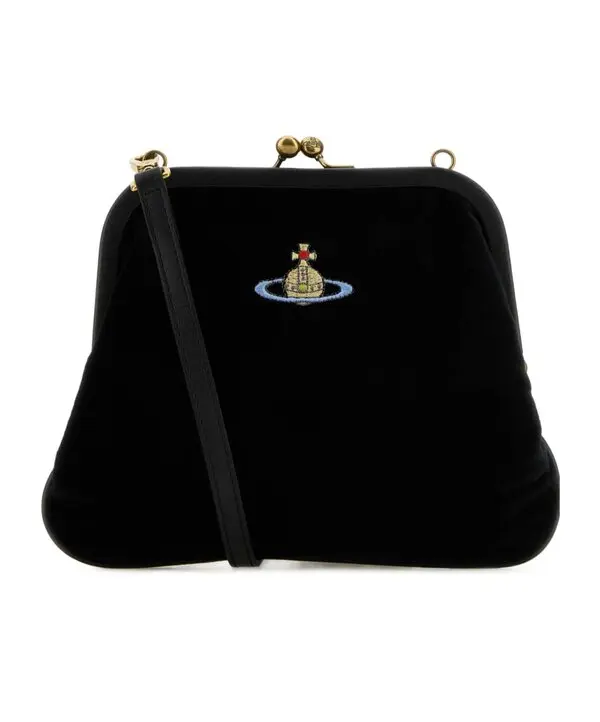 VIVIENNE WESTWOOD Clutch Bag With Logo Detail