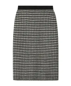 Tory Burch Jacquard Knit Pencil Skirt