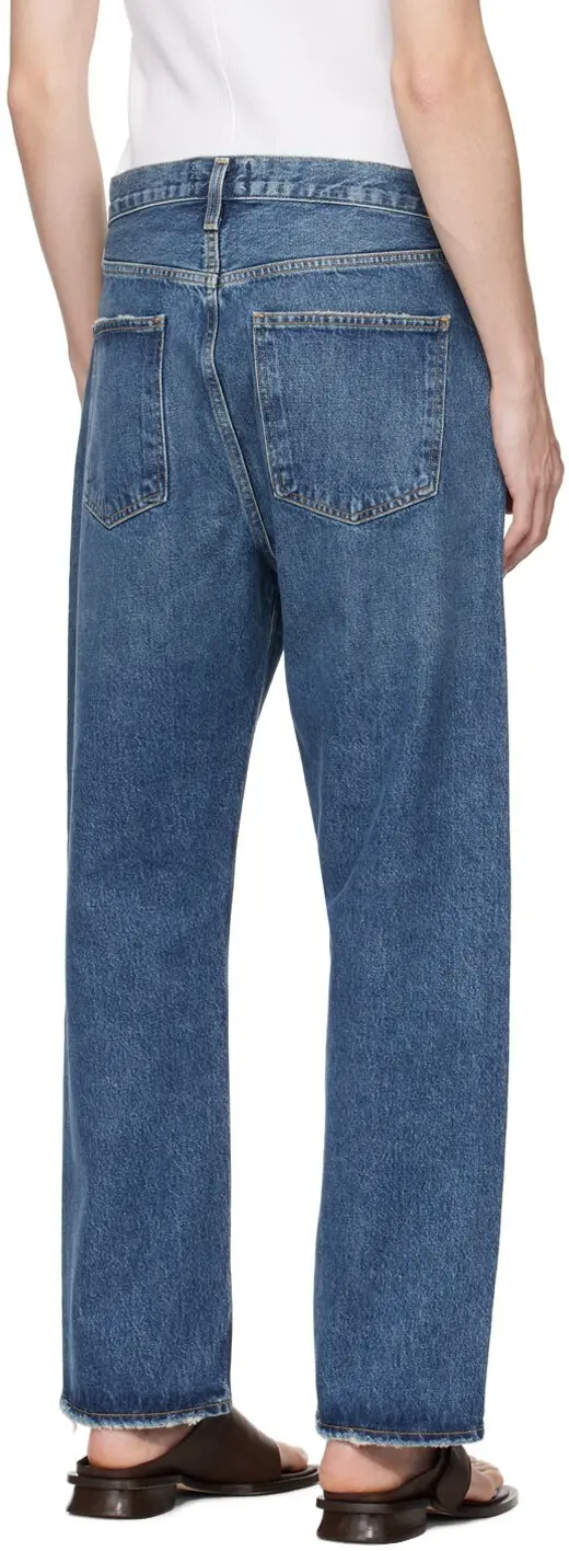 AGOLDE 90's Mid-rise Straight Leg Jeans - Blue