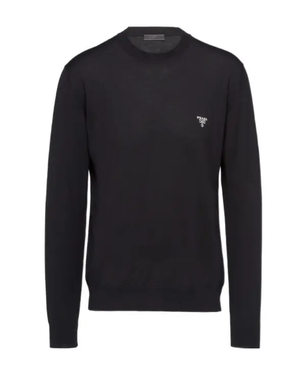 Prada Knitted Jumper - Black