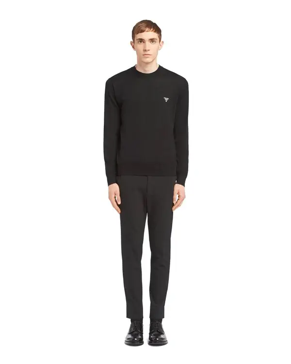 Prada Knitted Jumper - Black