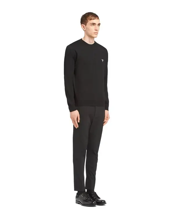 Prada Knitted Jumper - Black