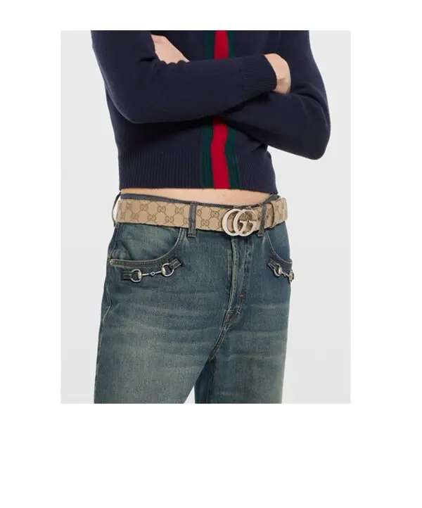 Gucci Marmont Gg Buckle Belt