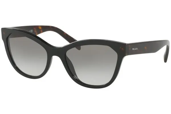 Prada Logo Cat Eye Sunglasses - Gray