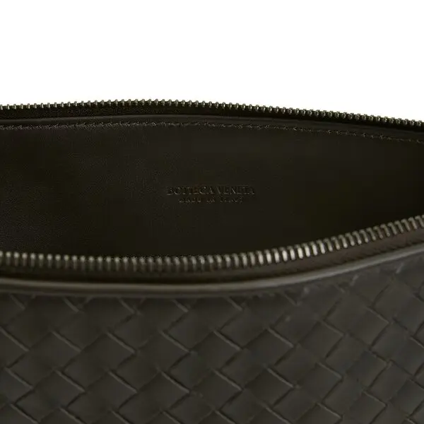 Bottega Veneta Intrecciato Woven Clutch - Black