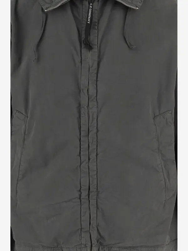 C.P. COMPANY Micro Reps Hooded Jacket - Black