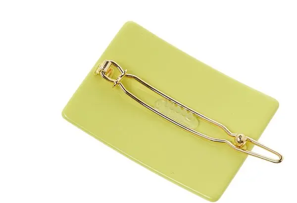 Fendi Logo Rectangular Barrette