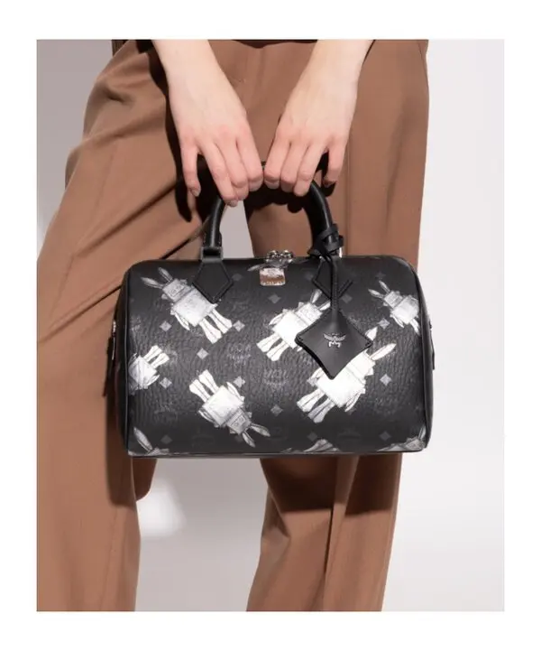 Mcm Top-zip Single-shoulder Bag