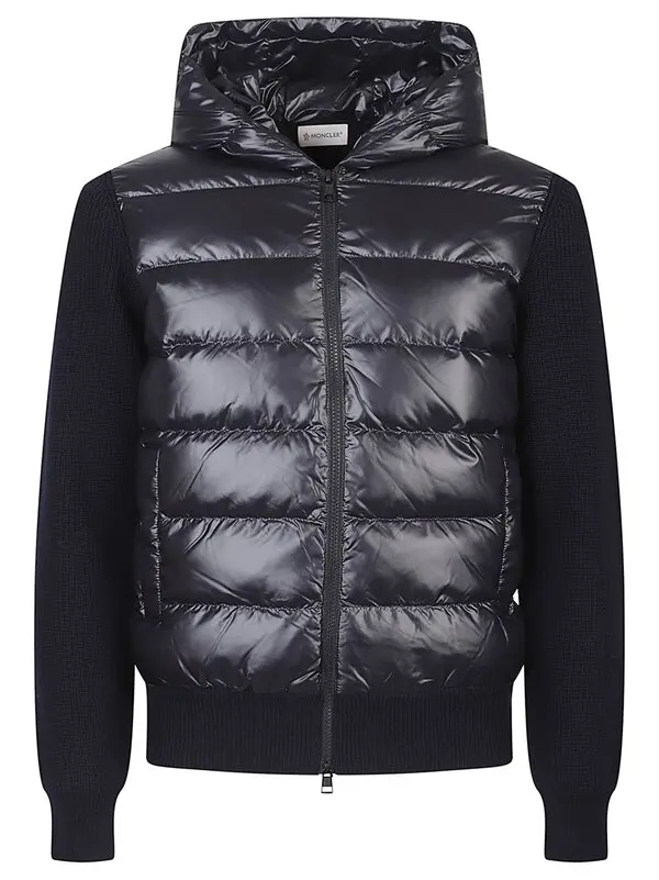 Moncler Padded Zip-up Cardigan With Hood