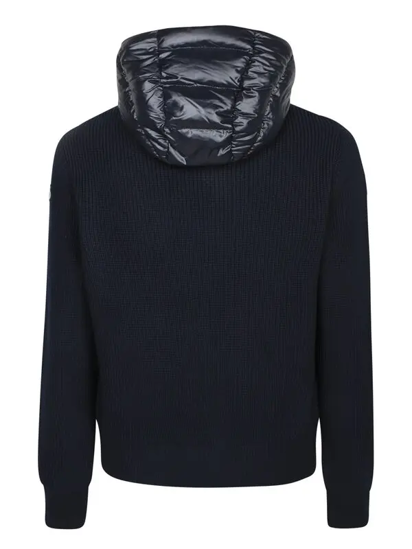 Moncler Padded Zip-up Cardigan With Hood