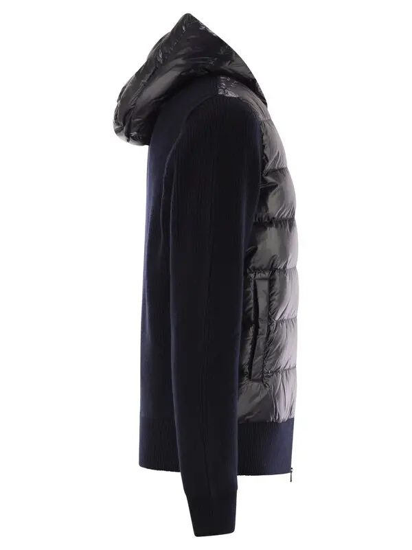 Moncler Padded Zip-up Cardigan With Hood