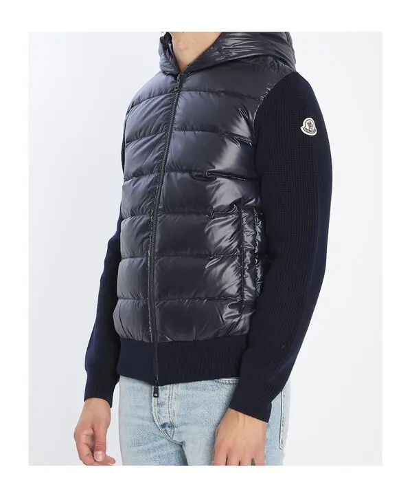 Moncler Padded Zip-up Cardigan With Hood