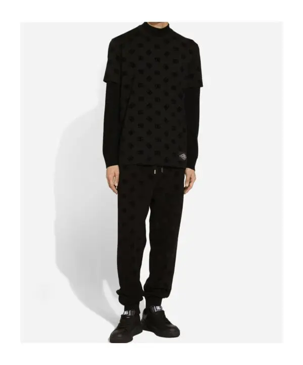 Dolce & Gabbana Dolce Gabbana Logo Patch Crewneck T-shirt