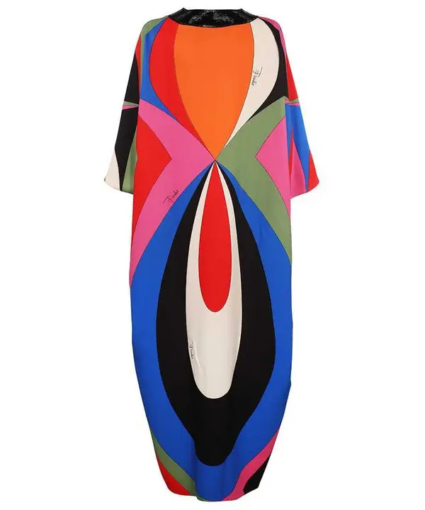 Emilio Pucci Goccia-print Maxi Dress