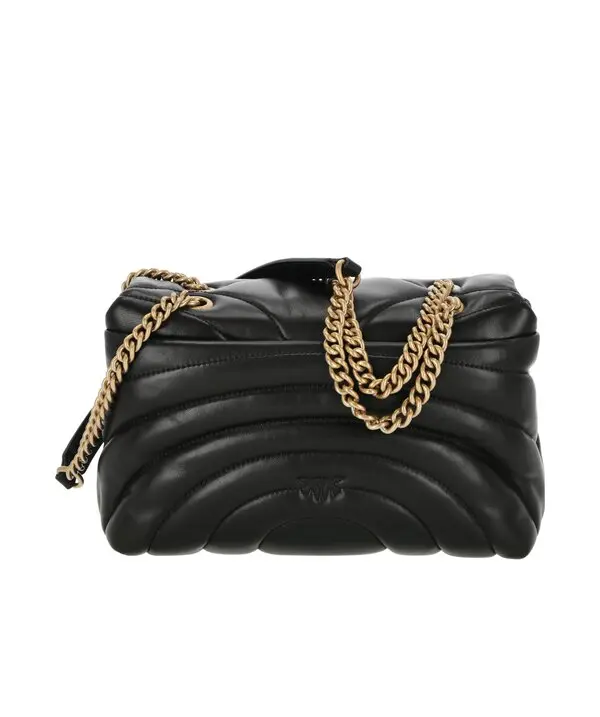 Pinko Love Puff Large Butterfly Quilted Crossbody Bag