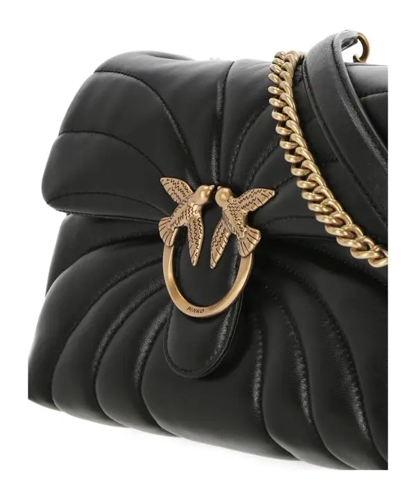 Pinko Love Puff Large Butterfly Quilted Crossbody Bag
