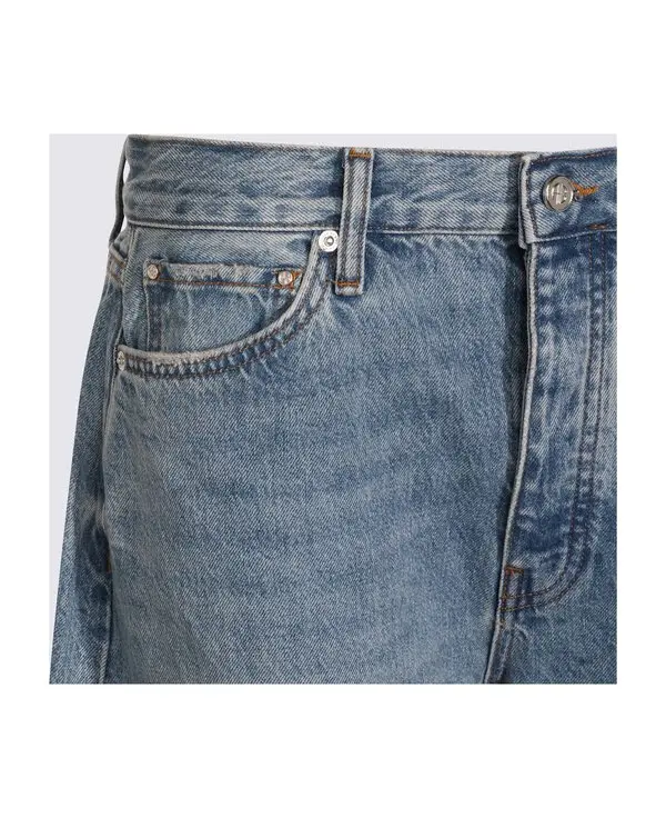ANINE BING High-rise Straight Jeans