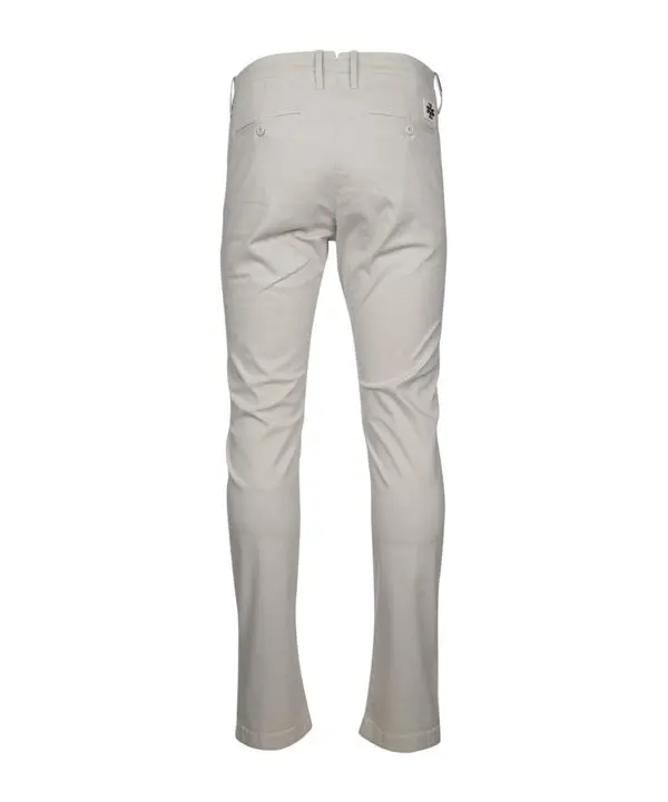 Jacob Cohen Straight Leg Stretched Chinos - Gray