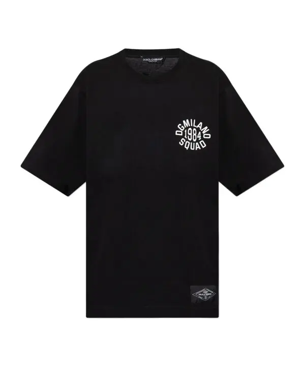 Dolce & Gabbana Dolce Gabbana Logo Printed Crewneck T-shirt