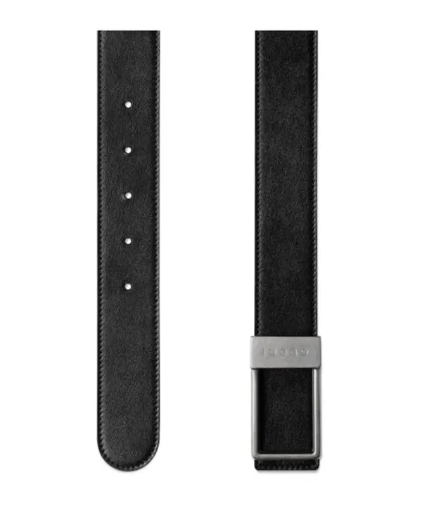 Gucci Monogrammed Square Buckled Belt