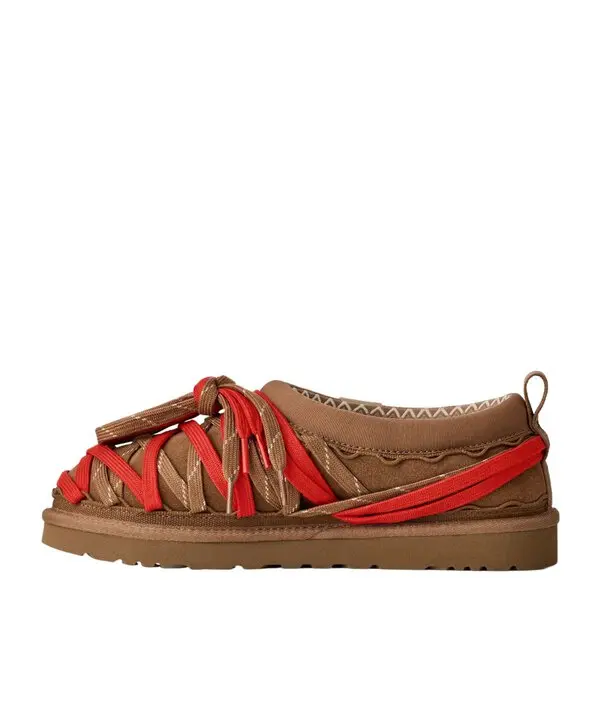UGG Tasman Lace-up Slippers - Brown